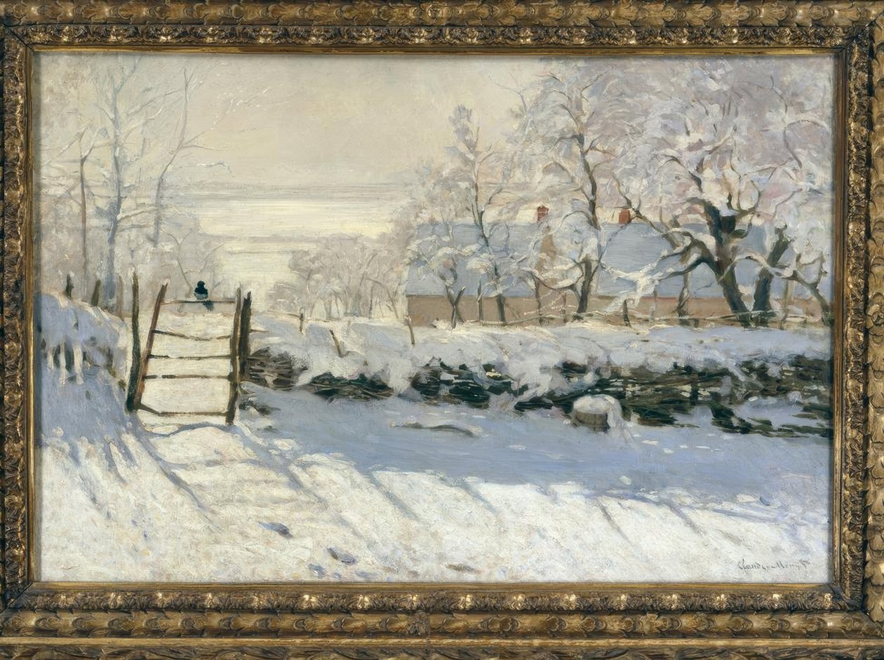 La pie | Claude Monet | Estampe d'art